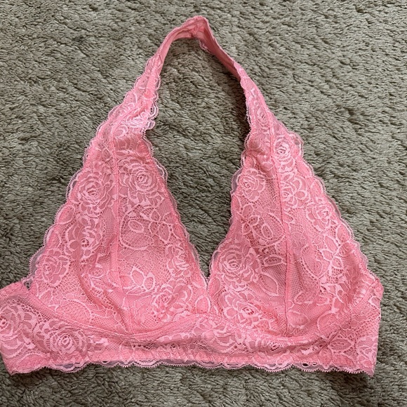 bp | Intimates & Sleepwear | Bp Pink Lace Triangle Bra Intimates | Poshmark